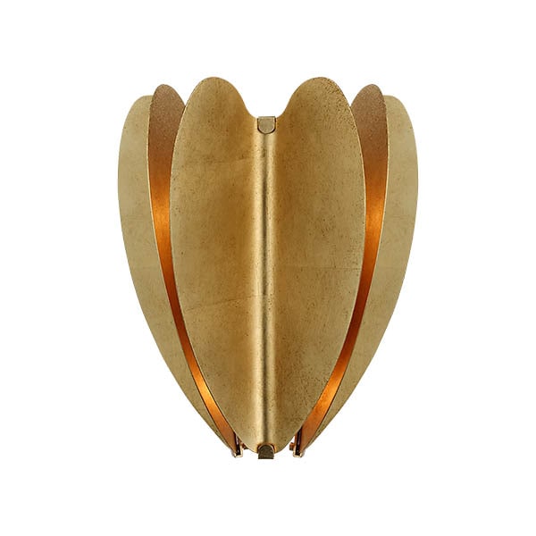 【Visual Comfort】アメリカ・ウォールライト「Danes Small Sconce」2灯・ゴールド（W228×D152× ...