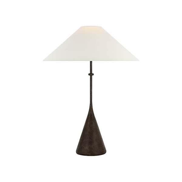 【Visual Comfort】テーブルライト 1灯 「Zealous 30" Table Lamp」 ブロンズ (W584×H762mm ...
