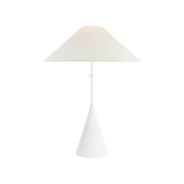 【Visual Comfort】テーブルライト 1灯 「Zealous 30" Table Lamp」 ホワイト (W584×H762mm ...