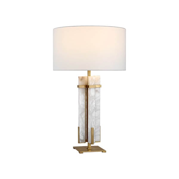 【Visual Comfort】テーブルライト 1灯 「Malik Large Table Lamp」 ゴールド (W457×H762mm ...