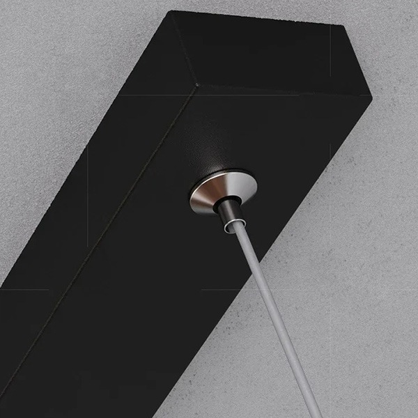 【リーズナブル】デザイン照明 モダン LEDペンダントライト Black／White（W800／1000／1200mm） | EL JEWEL