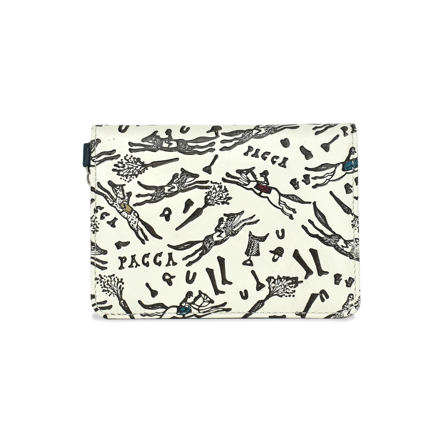 友禅文庫×paccapacca JOCKEY リール付き二つ折りパスケース｜e-mono（イーモノ）