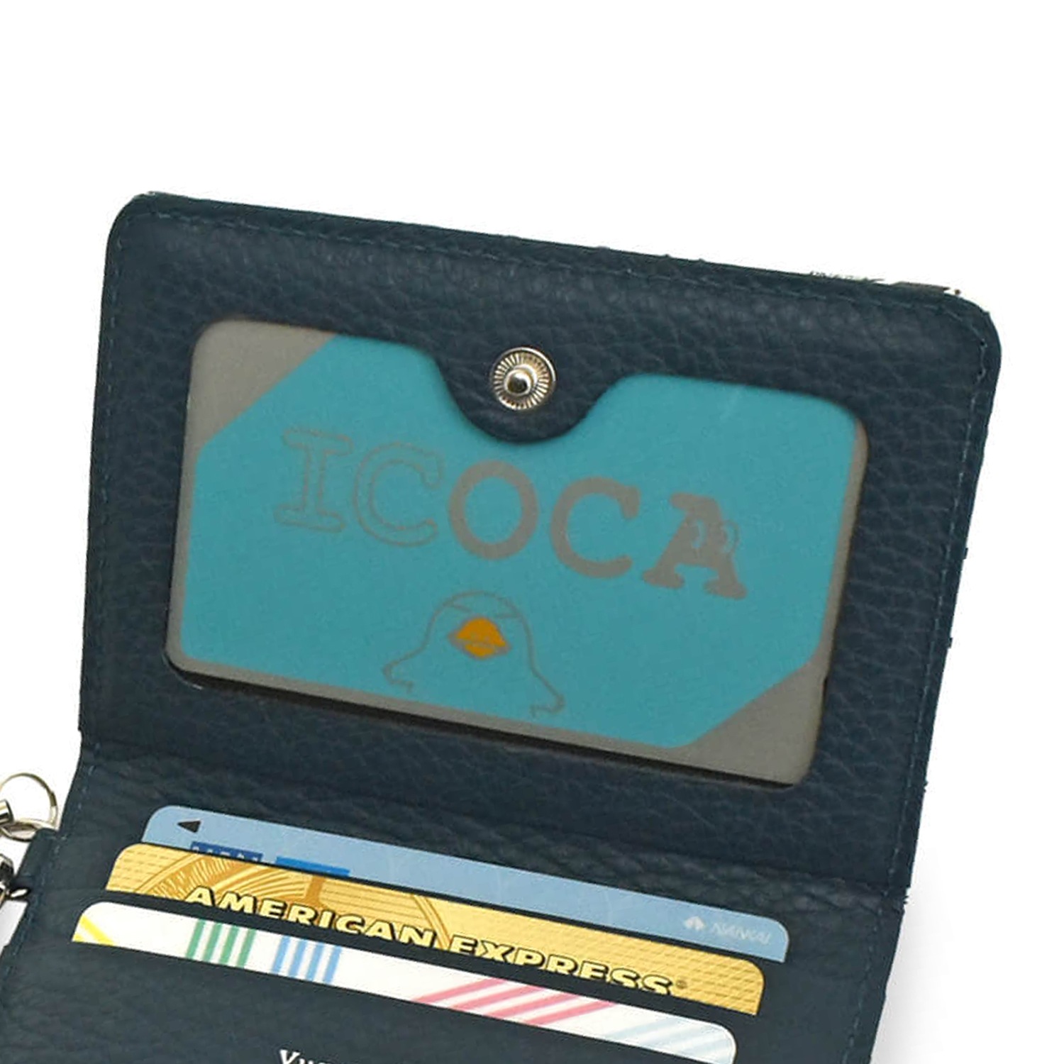 友禅文庫×paccapacca JOCKEY リール付き二つ折りパスケース｜e-mono（イーモノ）