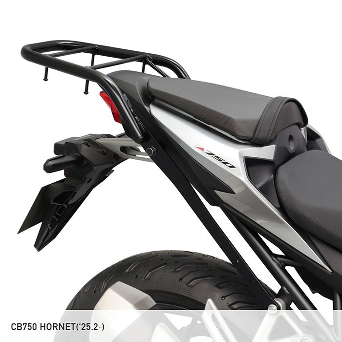 【8月上旬発売予定】CB750 HORNET RH24 リアキャリア＋リアボックスセット30L ブラック | エンデュランス パーツカタログ