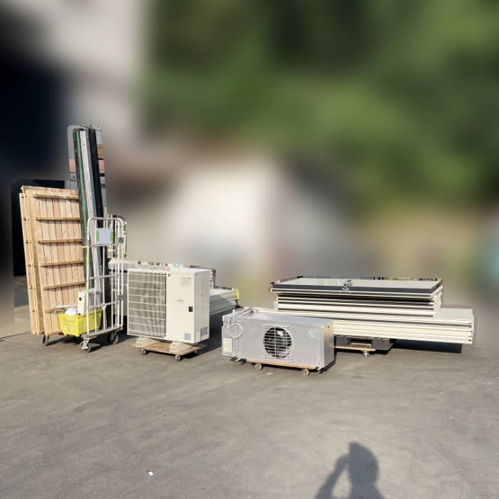 【中古】 プレハブ冷蔵庫 4.2坪 外機：ERA-RP22A 内機：UCL-T3VHA 三菱 2022年 プレハブ 業務用冷蔵庫 【動産王】千葉☆送料無料 | 厨房機器,冷蔵庫・冷凍庫 ...