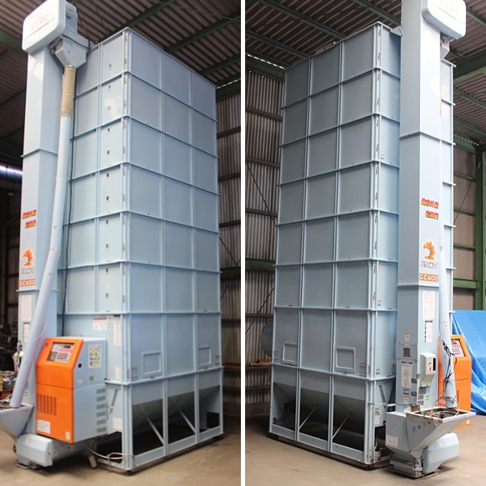 【中古】 乾燥機 GC600 ヰセキ 2006年 穀物用循環型 井関農機 イセキ【動産王】福岡☆送料無料 | 農産機械（農林水） | 動産王 ...