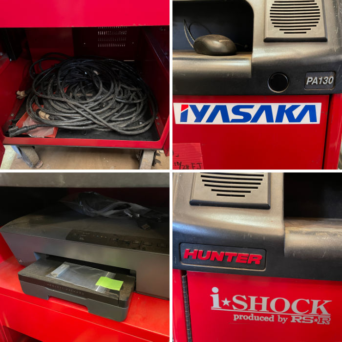 【中古】 アライメントテスター 業務用 PA103-508S PA130 ハンター 2008年頃 【動産王】千葉★引取限定 | 自動車・バイク ...