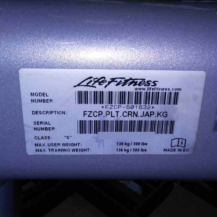 【中古】チェストプレス F2CP-501632 ライフフィットネス 2013年 ジム トレーニングマシン フィットネスマシン【動産王】千葉☆ ...