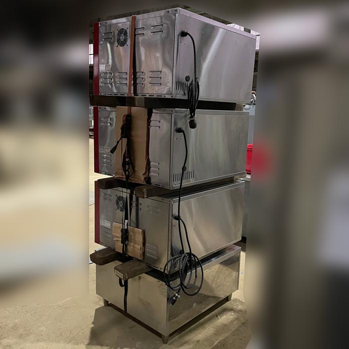 中古｜三段オーブン MBDO-5E ミニ デッキオーブン マルゼン 2020年 業務用 厨房 ｜動産王｜千葉｜送料無料 | 厨房機器,オーブン | 動産王 | 中古 | プレハブ｜厨房｜業務用機器全般