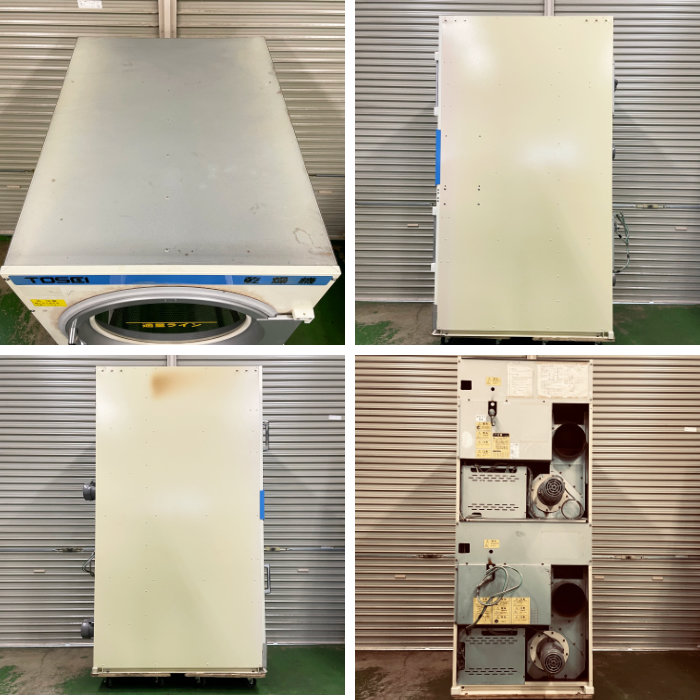 中古｜コイン式ガス乾燥機 CT-141W TOSEI 2007年 都市ガス 60HZ 業務用 2段式 乾燥14㎏×2｜動産王｜富山｜送料無料 ...