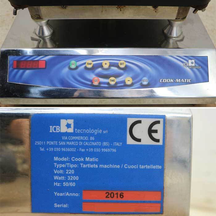 【中古】タルトクッカー COOK-MATIC ICB 2016年 アイシービー 【動産王】千葉☆送料無料 | 厨房機器 | 動産王 | 中古 ...