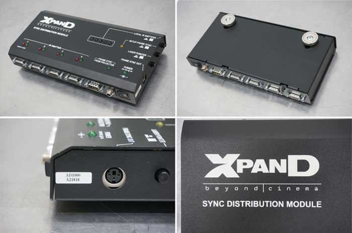 【中古】3Dデジタルシネマシステム SYNC DISTRIBUTION MODULE AD1000他 XPAND 【動産王】横浜☆送料無料 ...