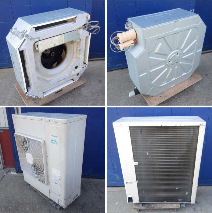 【中古】 天カセ 日立 RCI-GP140K RAS-GP140RSH 2016年 エアコン【動産王】名古屋☆送料無料 | エアコン | 動産王 | 中古 | プレハブ｜厨房｜業務用機器全般