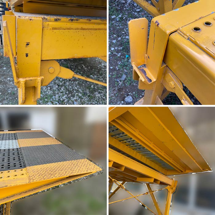 中古｜バンステージ SVS-1155 サンキン 2020年 バンニング スロープ 搬入 コンテナ ｜動産王｜千葉｜送料無料 | 物流機器 ...