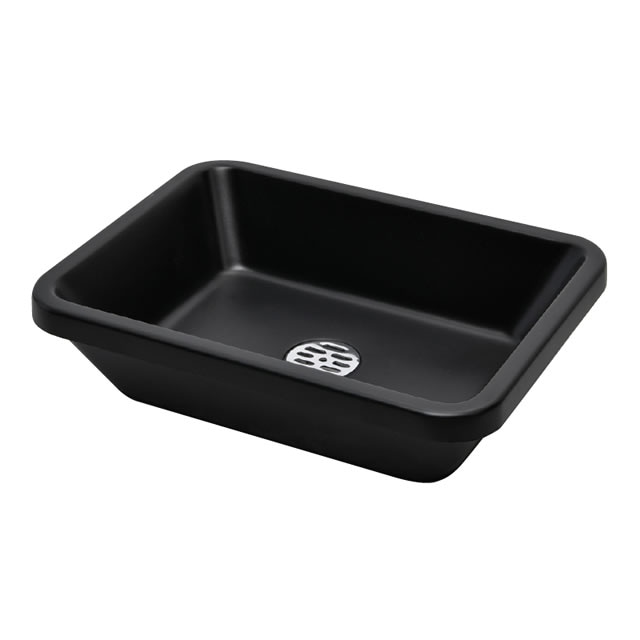 オンリーワン 水栓パン プレーンパン スクエア TK3-EGPB ブラック | ガーデン水まわり,ガーデンパン | エントランス