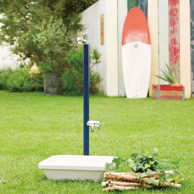 オンリーワン 水栓パン プレーンパン スクエア TK3-EGPW ホワイト | ガーデン水まわり,ガーデンパン | エントランス