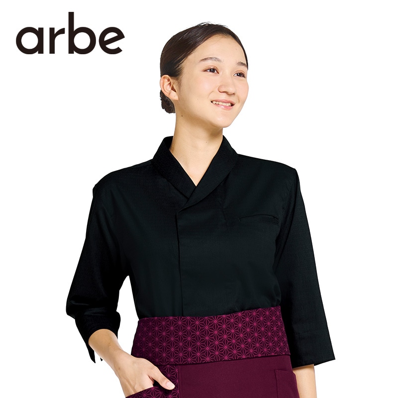 着物衿風和風シャツ。 DN8909