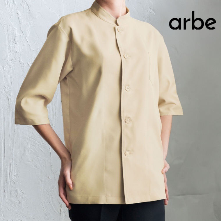 [公式] arbe シックカラーシングルコックシャツ 7756