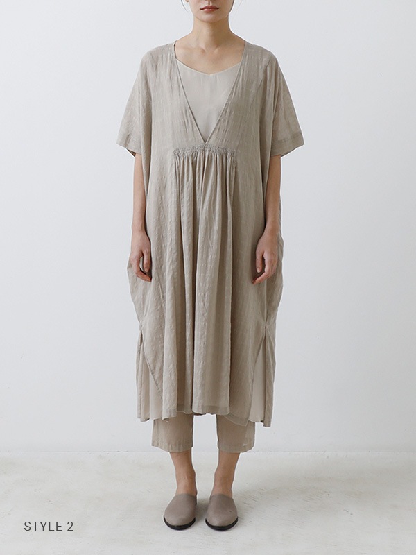 evam eva｜cotton voil inner pants｜ladies',bottoms