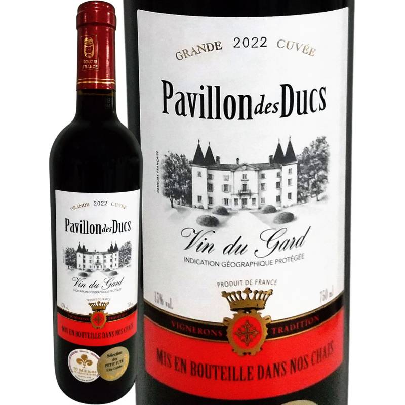 パヴィヨン・デ・デュック・ルージュ 2022 | 種類別に探す,赤ワイン | 業務用ワイン卸仕入れ専門店EVAWINE