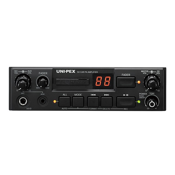 SDレコーダー付車載アンプ NDS-402A｜UNIPEX