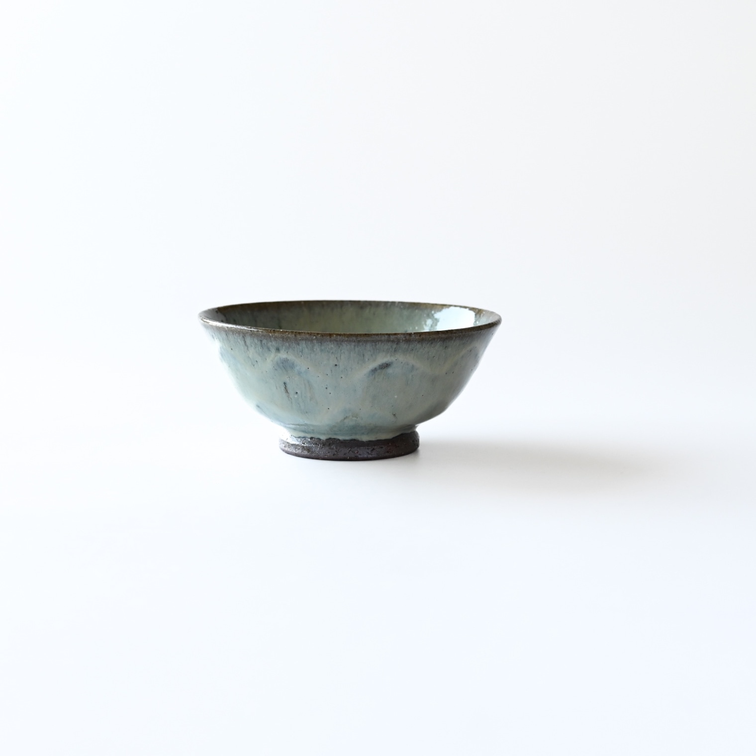 工房つちみ / 飯碗 小 波 green | 作り手,工房つちみ | 和食器通販 eyl utsuwa(エイル ウツワ)