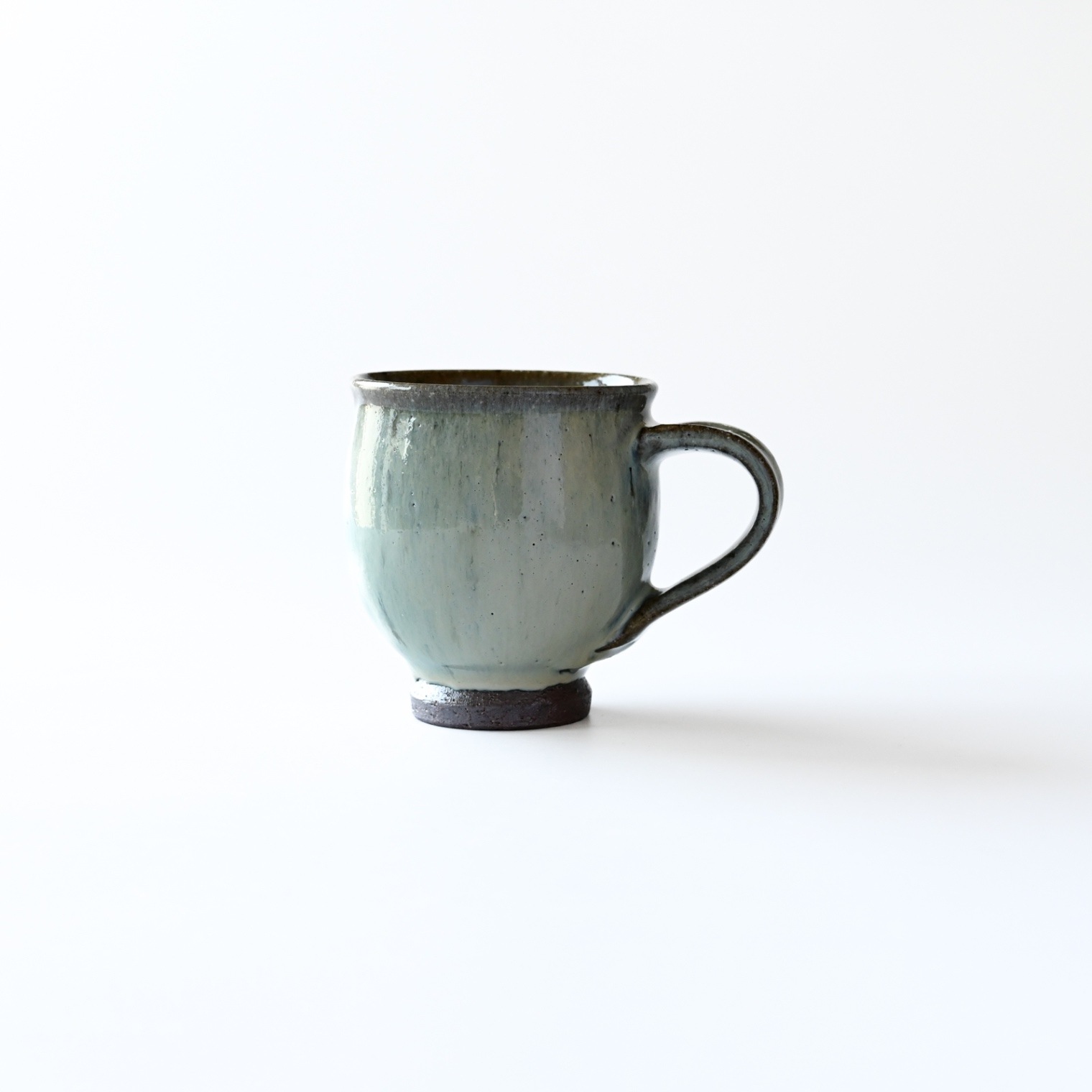 工房つちみ / マグカップ 無地 green | 作り手,工房つちみ | 和食器通販 eyl utsuwa(エイル ウツワ)