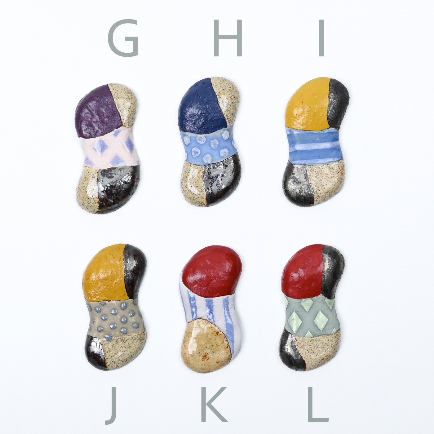 齋藤恵子 / パッチ箸置き | 作り手,齋藤恵子 | 和食器通販 eyl utsuwa(エイル ウツワ)