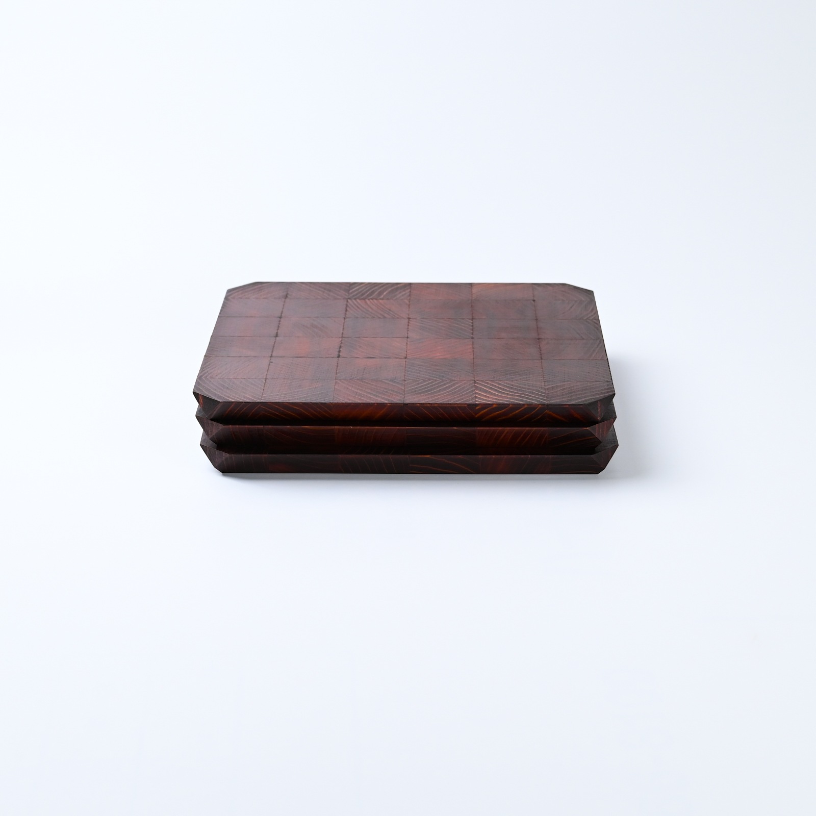 森下綾 / 平皿 6×6 漆色 | 作り手,森下綾 | 和食器通販 eyl utsuwa(エイル ウツワ)