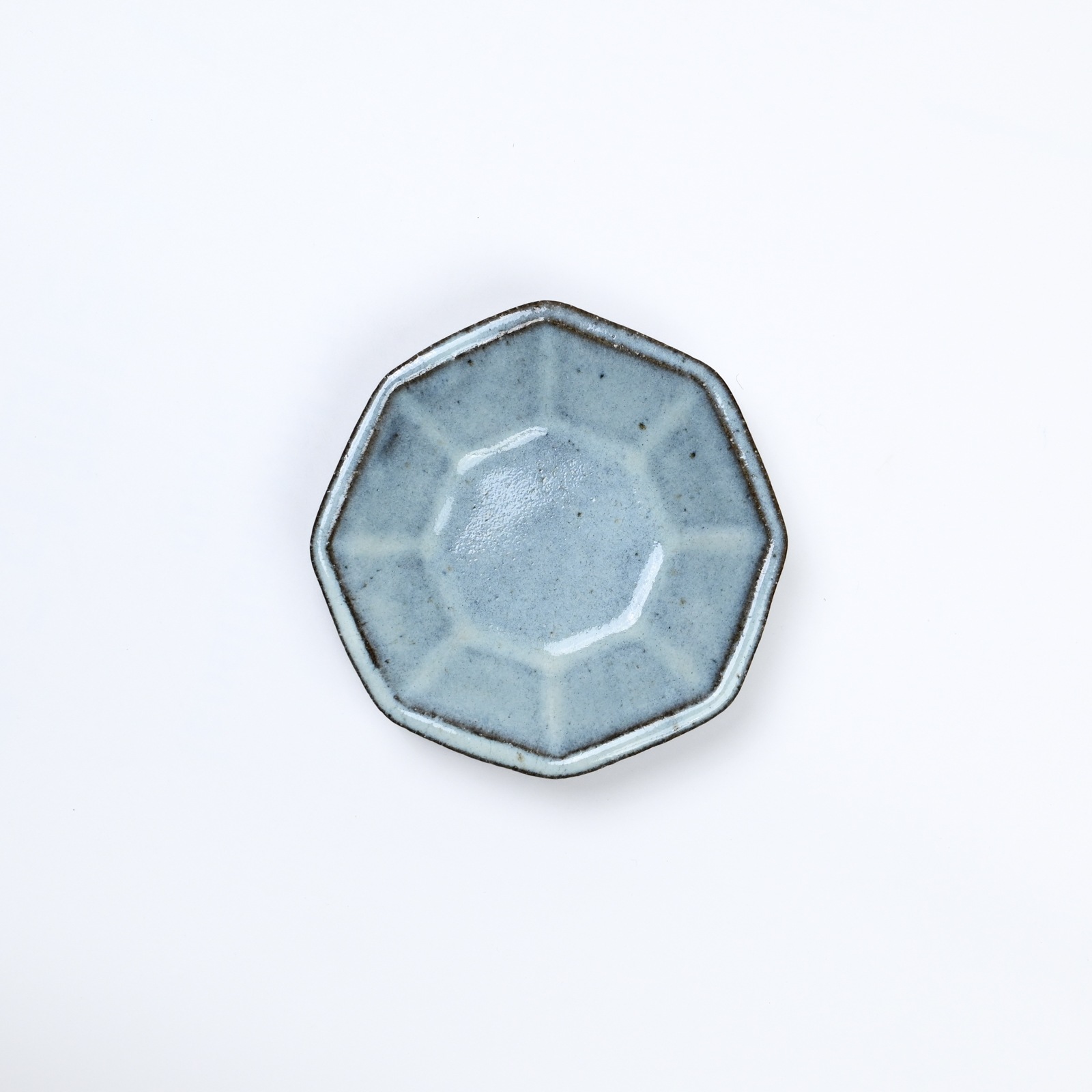 工房つちみ / 八角鉢小 無地 blue | 作り手,工房つちみ | 和食器通販 eyl utsuwa(エイル ウツワ)