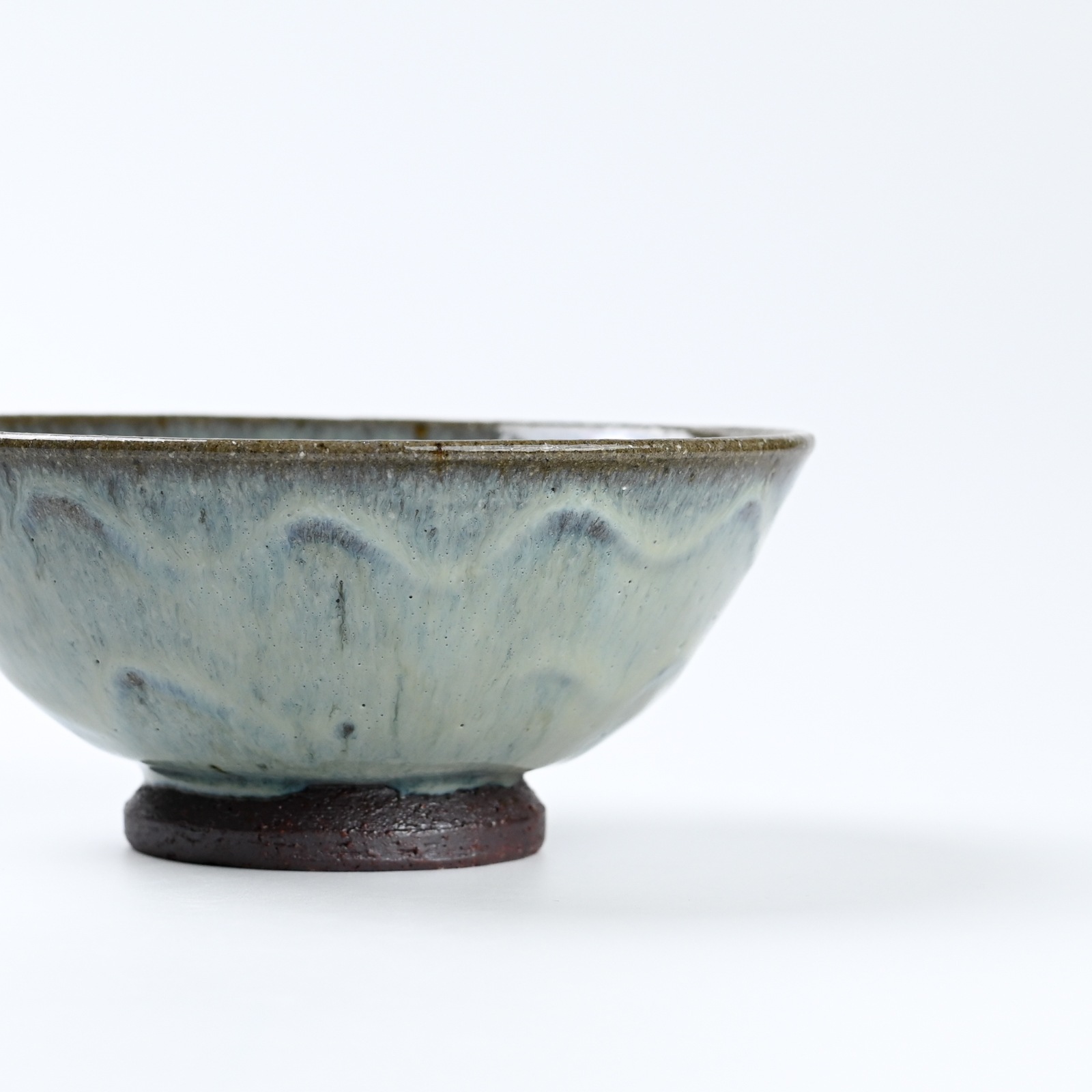 工房つちみ / 飯碗 小 波 green | 作り手,工房つちみ | 和食器通販 eyl utsuwa(エイル ウツワ)