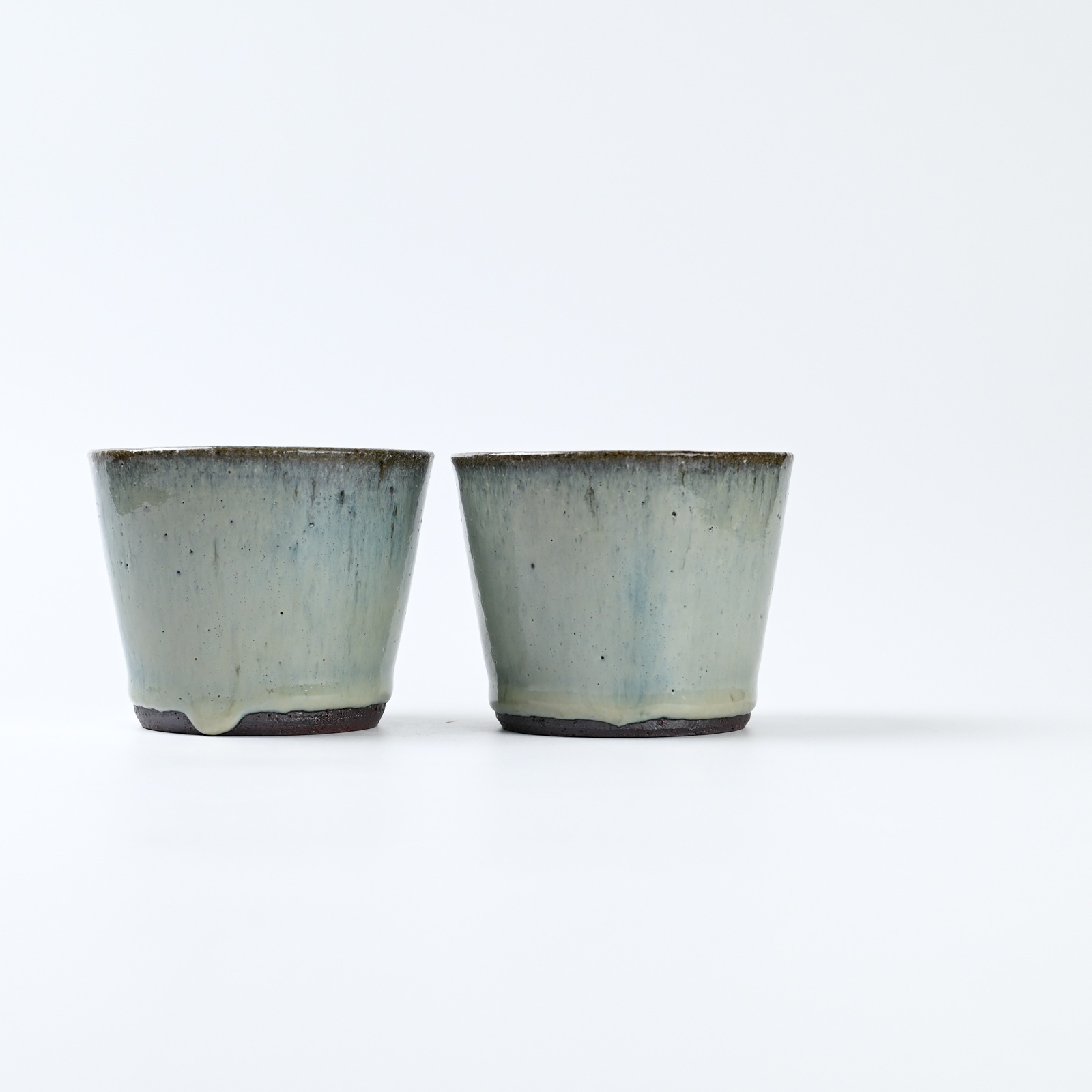 工房つちみ / 蕎麦猪口 無地 green | 作り手,工房つちみ | 和食器通販 eyl utsuwa(エイル ウツワ)