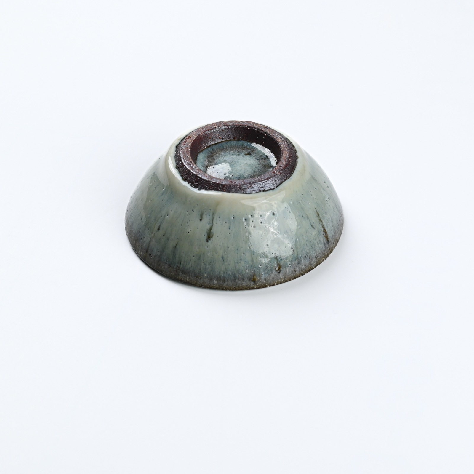 工房つちみ / 3寸丸鉢 波 green | 作り手,工房つちみ | 和食器通販 eyl utsuwa(エイル ウツワ)