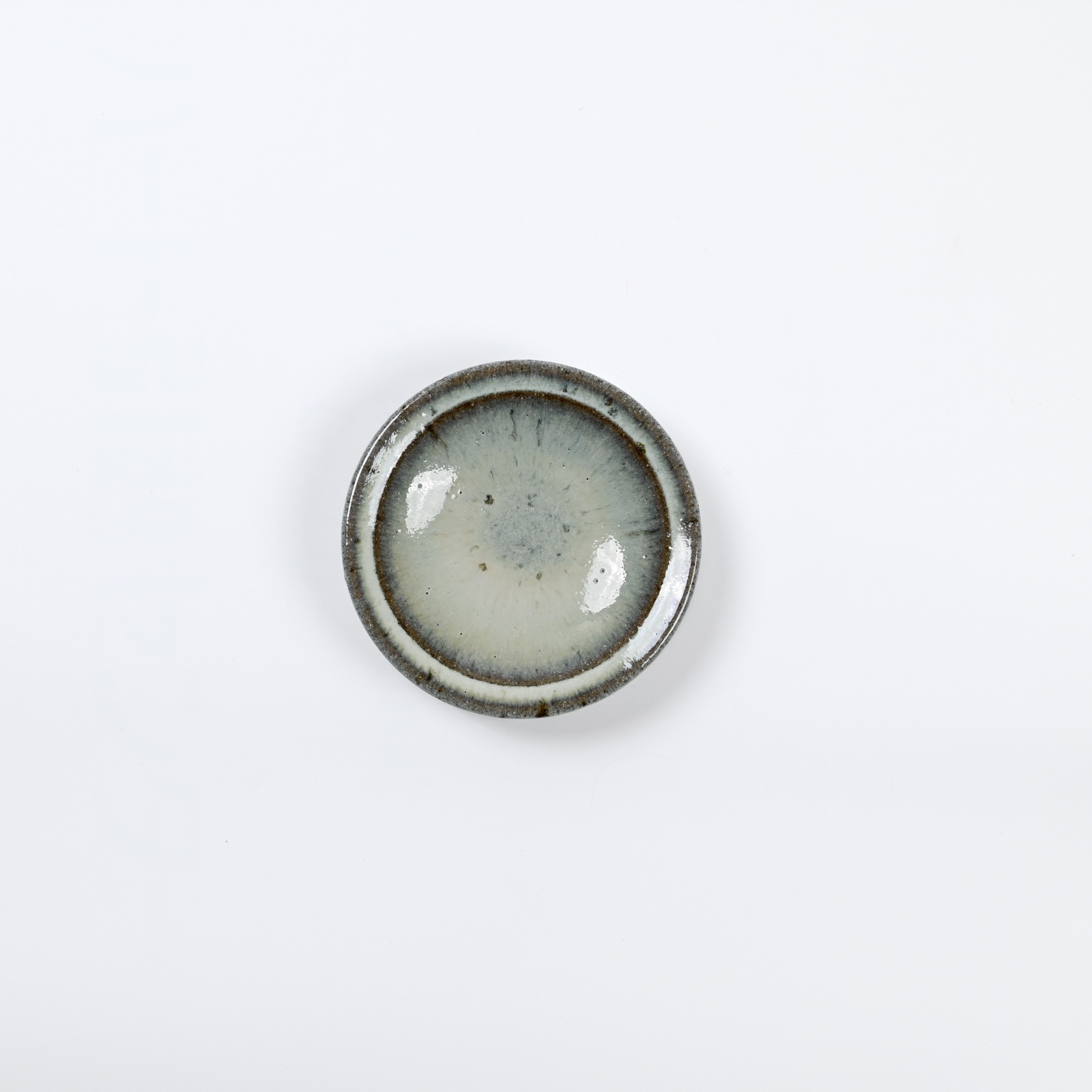 工房つちみ / 3.5寸皿 無地 green | 作り手,工房つちみ | 和食器通販 eyl utsuwa(エイル ウツワ)