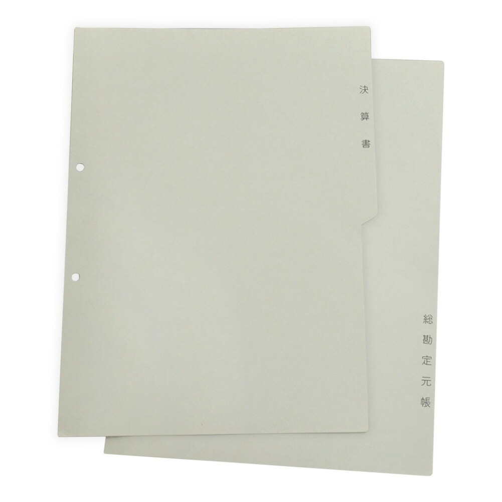 (代引不可商品) njk-r043 所得税確定申告書 決算書類Fファイル専用仕切シート (20組入) 会計サプライセンター正規品 穴数：2穴 (80mmピッチ) (会計士 会計 会計用品 経理 ...