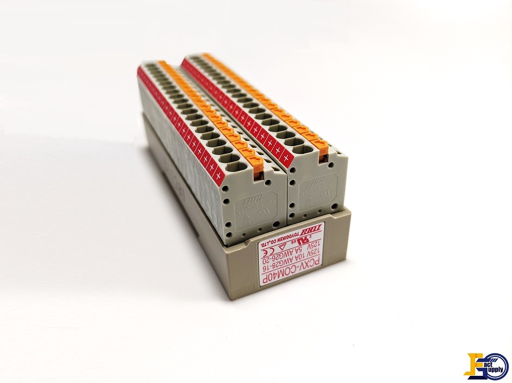 PCXV-COM40P 端子台 [東洋技研] ｜Fact Supply