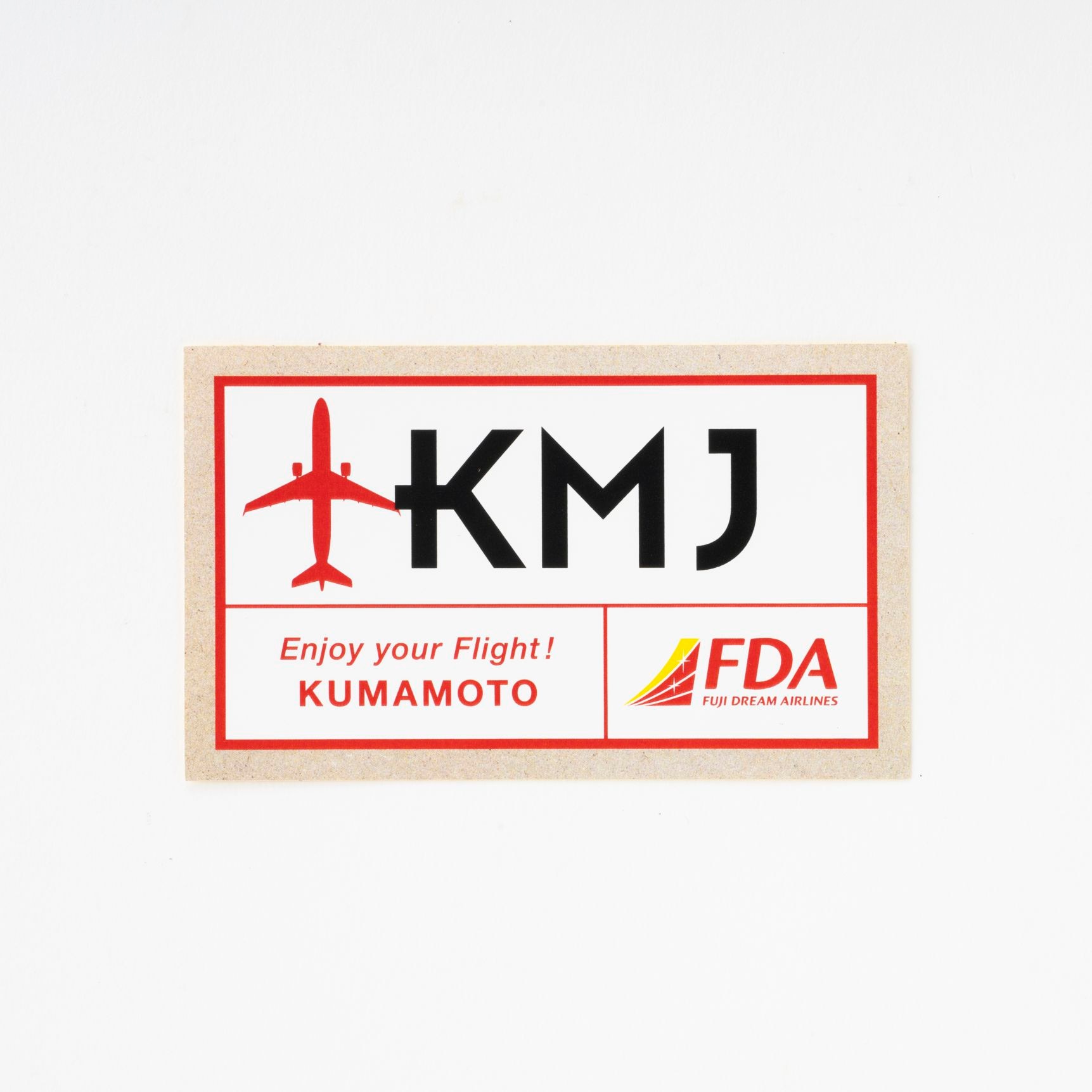 FDA3レターステッカー（KMJ熊本空港） | 雑貨・その他 | | FDAショップ