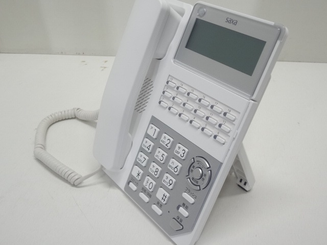 SAXA TD1010(W) 多機能電話機(18ボタン) |中古, SAXA ,PLATIA3シリーズ,卓上電話機の通販ならフェリックテレコム