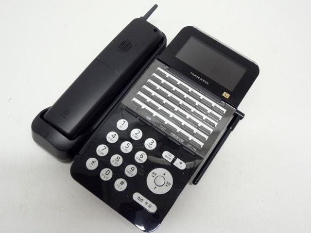 NAKAYO NYC-36SI-DHCLB NYC-Si 36ボタンディジタルハンドルコードレス電話機(B) |中古, NAKAYO,Siシリーズ,卓上電話機器,Lタイプの通販ならフェリックテレコム