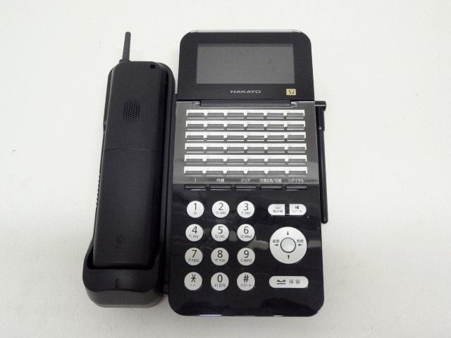 NAKAYO NYC-36SI-DHCLB NYC-Si 36ボタンディジタルハンドルコードレス電話機(B) |中古, NAKAYO,Siシリーズ,卓上電話機器,Lタイプの通販ならフェリックテレコム