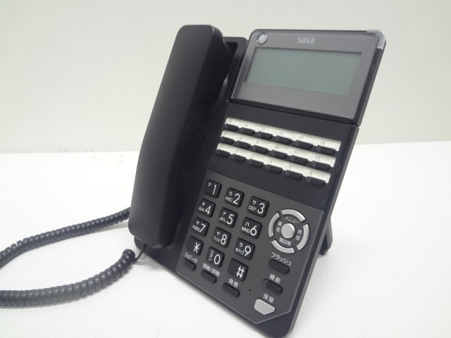 SAXA TD1010(K) 多機能電話機(18ボタン) |中古, SAXA ,PLATIA3シリーズ,卓上電話機の通販ならフェリックテレコム