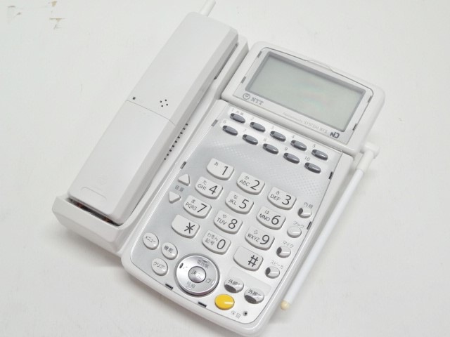 NTT BX2-CCLTEL-＜1＞＜W＞ BXⅡ-カールコードレス電話機-｢1｣｢W｣ |中古, NTT,BX2シリーズ,コードレス機器の通販ならフェリックテレコム