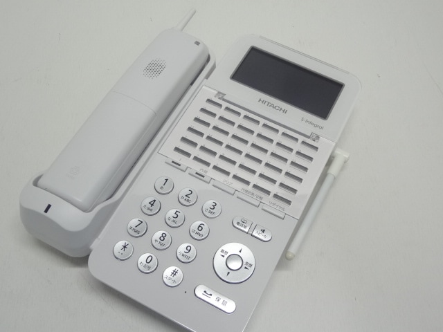 HITACHI ET-36Si-DHCLW ET-Si 36ボタンディジタルハンドルコードレス電話機(W) |中古, HITACHI,Siシリーズ,コードレス機器,Sタイプの通販ならフェリックテレコム