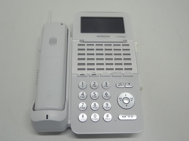 HITACHI ET-36Si-DHCLW ET-Si 36ボタンディジタルハンドルコードレス電話機(W) |中古, HITACHI,Siシリーズ,コードレス機器,Sタイプの通販ならフェリックテレコム
