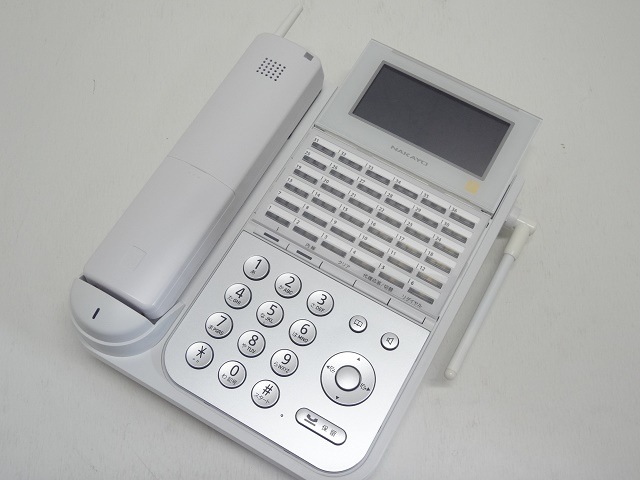 NAKAYO NYC-36iF-DHCLW NYC-36ボタンディジタルハンドルコードレス電話機(W) |中古, NAKAYO,iFシリーズ,コードレス機器,Sタイプの通販ならフェリックテレコム
