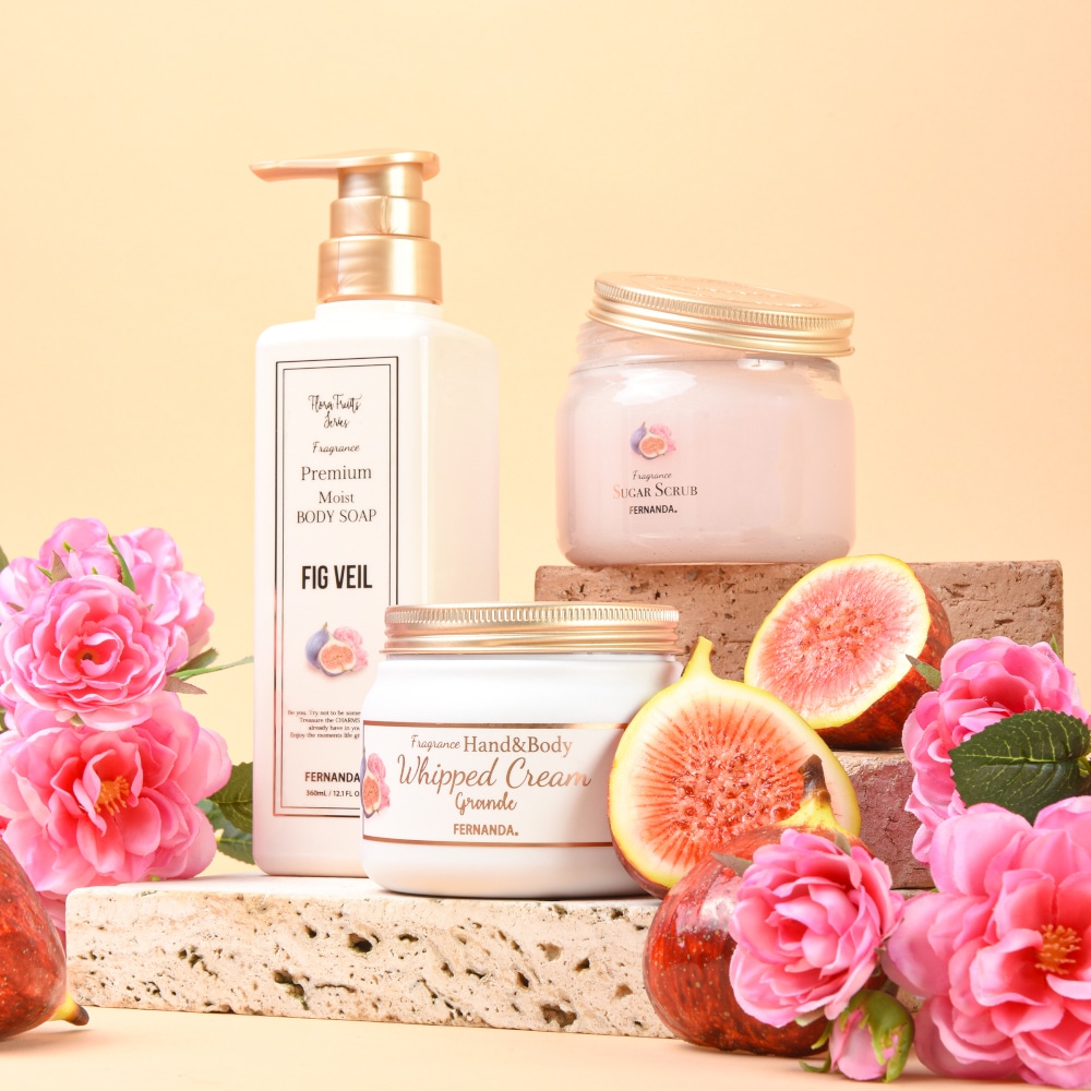 フレグランスシュガースクラブグランデ（フィグヴェール）/Fragrance Sugar Scrub Grande (FIG VEIL) / FERNANDA JAPAN