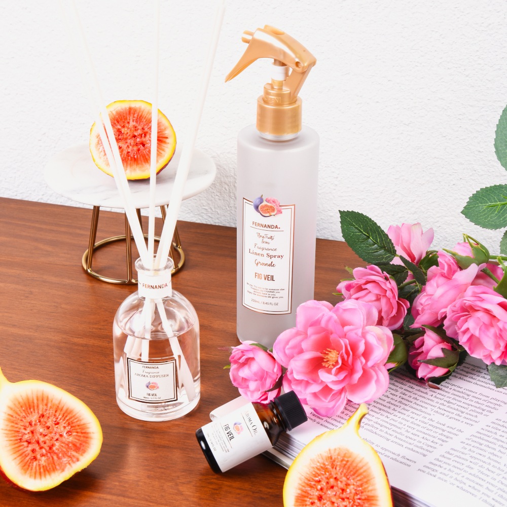 フレグランスリネンスプレーグランデ（フィグヴェール）/Fragrance Linen Spray Grande (FIG VEIL) / FERNANDA JAPAN