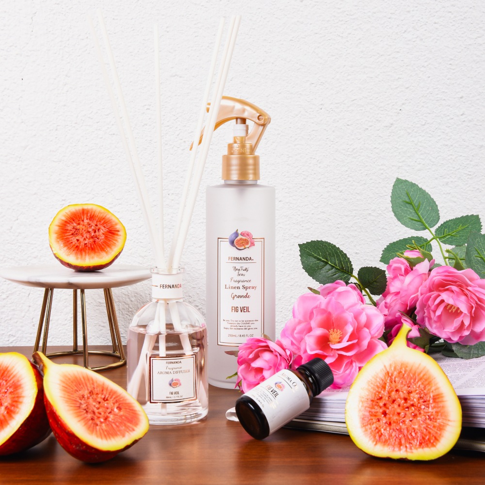 フレグランスアロマディフューザー80ml（フィグヴェール）/Fragrance Aroma Diffuser 80ml (FIG VEIL) / FERNANDA JAPAN