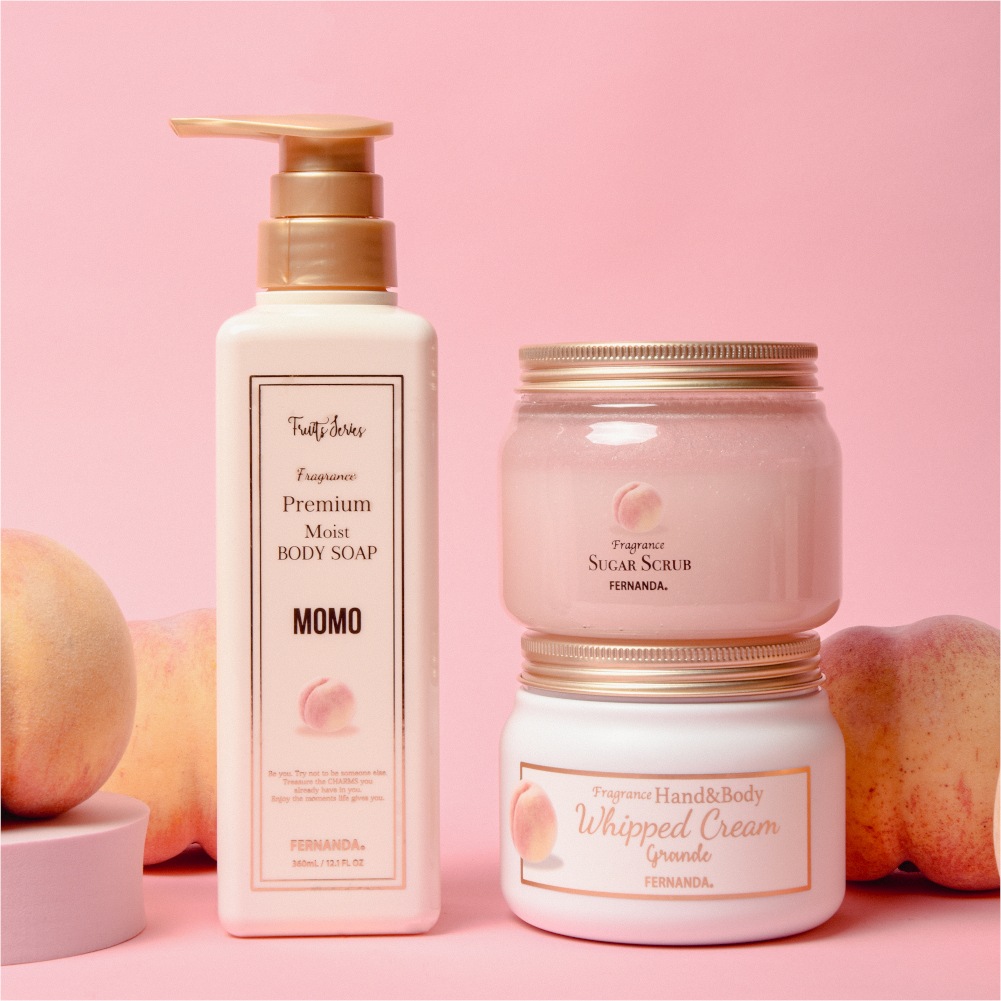 フレグランスプレミアムボディソープ（モモ）/Fragrance Premium Body Soap (Momo) / FERNANDA JAPAN