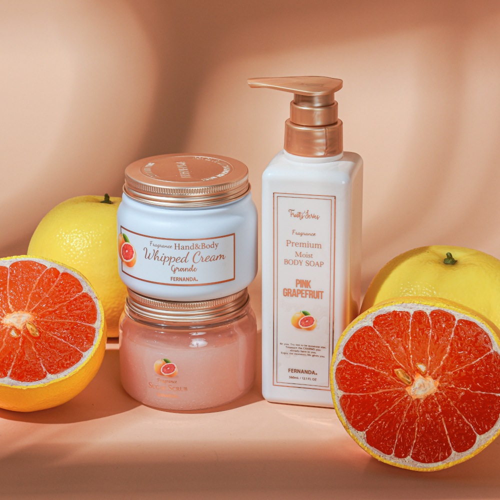 フレグランスハンド＆ボディホイップクリーム グランデ（ピンクグレープフルーツ）/Fragrance Hand & Body Whipped Cream Grande (Pink ...